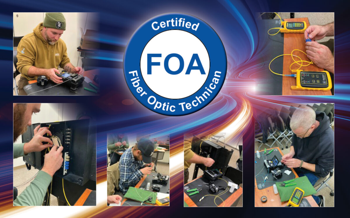 FOA Certified Fiber Optic Technician Training